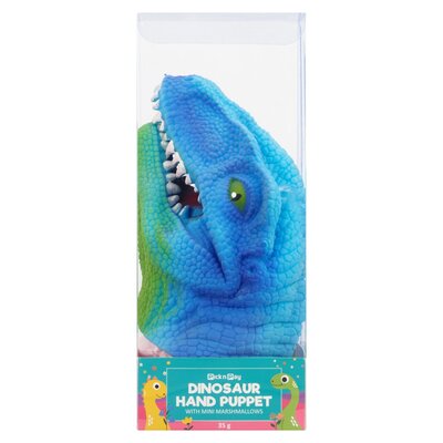 PnP Dinosaur Hand Puppet with Mini Marshmallows 35g | PnP