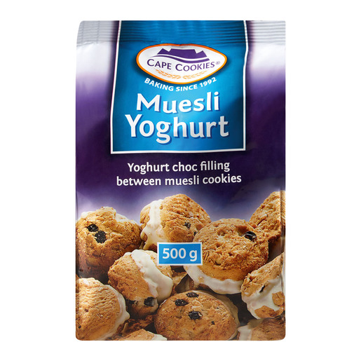 Cape Cookies Muesli Yoghurt 500g | PnP