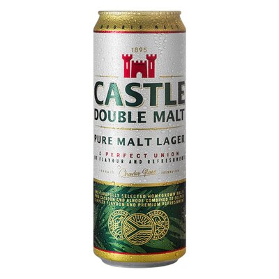 Castle Double Malt Beer 24 x 410ml | PnP