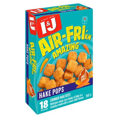 I&J Air-Fri'kn Amazing Sweet Chilli Frozen Hake Pops 260g | Smart Price ...