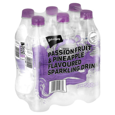 PnP Passionfruit & Pineapple Flavoured Sparkling Drink 500ml x 6 | PnP