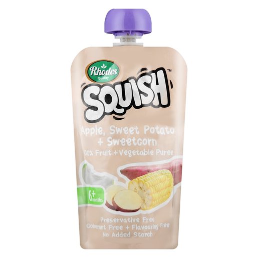Rhodes Squish Apple Sweet Potato & Sweetcorn 110ml | PnP