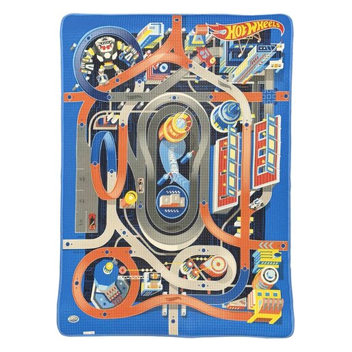 Hot Wheels Play Mat Hot Wheels Play Pouch Toy Storage Bag & Mat