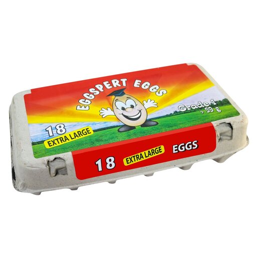 Eggspert Extra Large Eggs 18 Pack | PnP