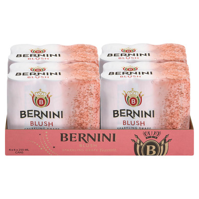 Bernini Blush Cans 24 x 250ml | PnP