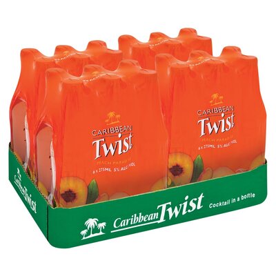 Caribbean Twist Peach Paradise 275ml x 24 | PnP