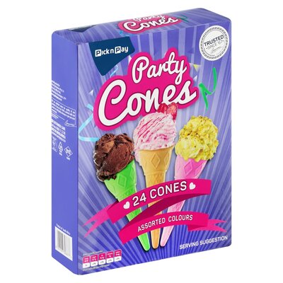 PnP Party Pack Cones 24ea | PnP