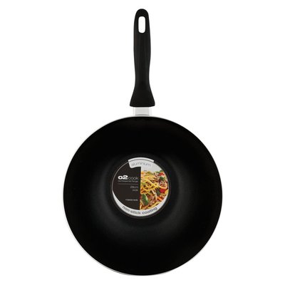 O2 Wok Without Lid 28cm | PnP