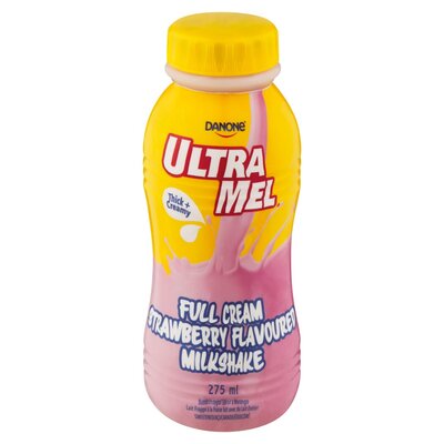 Danone Ultra Mel Strawberry Milkshake 275ml | PnP
