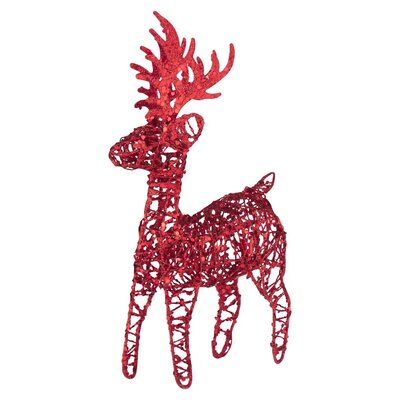 Santa's Village Xmas Glitter Reindeer Pdq | PnP