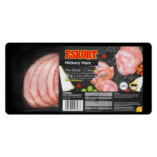 Eskort Sliced Hickory Ham 125g | PnP