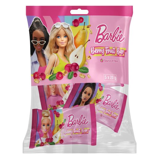 Barbie Berry Fruit Bar 5 x 20g | PnP