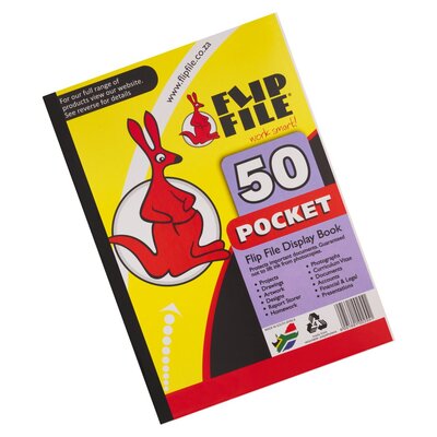 Flip File Display Book A4 50 Pocket | Smart Price Specials | PnP Home