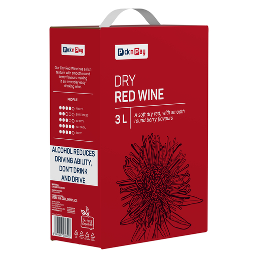 PnP Dry Red Wine 3L | PnP