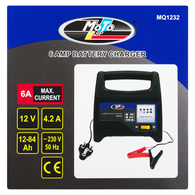 Moto-Quip 6 Amp Battery Charger | PnP