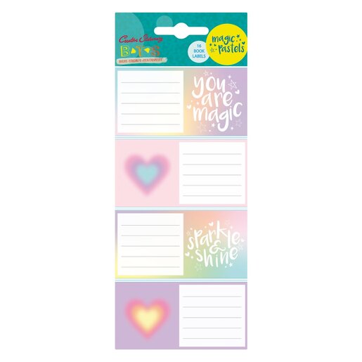 Creative Stationery Magic Pastels Book Labels | PnP