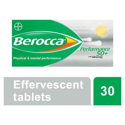 Berocca 50 + Focus Multivitamin Effervescent 30s | PnP