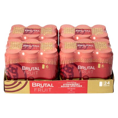 Brutal Fruit Strawberry Rouge Can 24 x 500ml | PnP