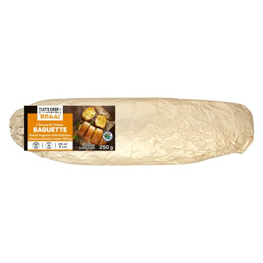 PnP Let's Cook Braai Cheese & Onion Baguette250g | Smart Price Specials ...