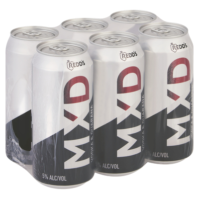 Redd's MXD Vodka Guarana Spirit Cooler Can 6 x 440ml | PnP