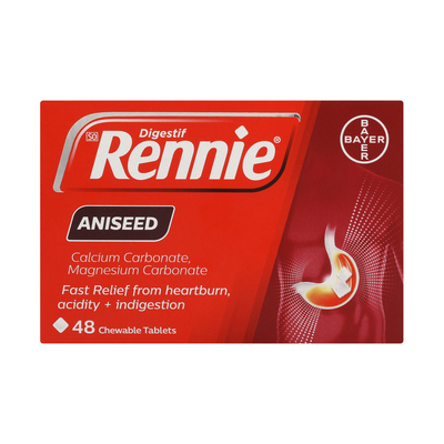 Rennie Antacid Tablets Aniseed 48s | PnP
