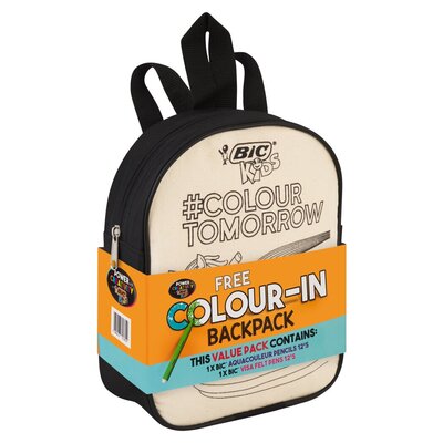 BIC Colour In Backpack 3 Piece | PnP