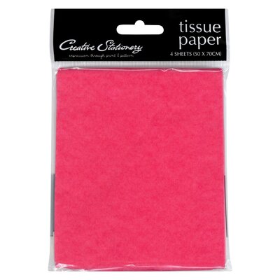 Creative Decor Tissue Paper Plain 4 Pack | PnP