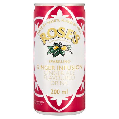 Rose's Carbonated Soft Drinks Ginger Infusion 200ml | PnP