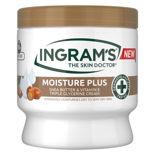Ingram's Moisture Plus Shea Butter & Vitamin E Triple Glycerine Cream ...