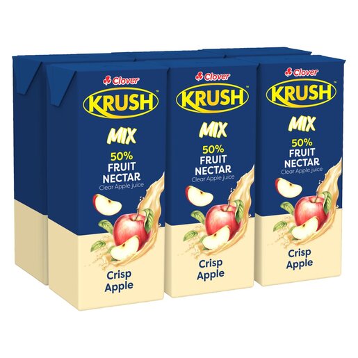 Krush UHT Apple Crisp Juice 6 x 200ml | PnP