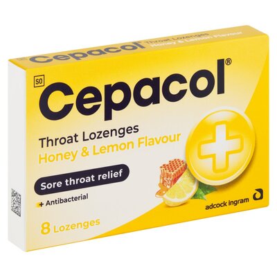 Cepacol Lozenges Honey & Lemon 8 Pack | PnP