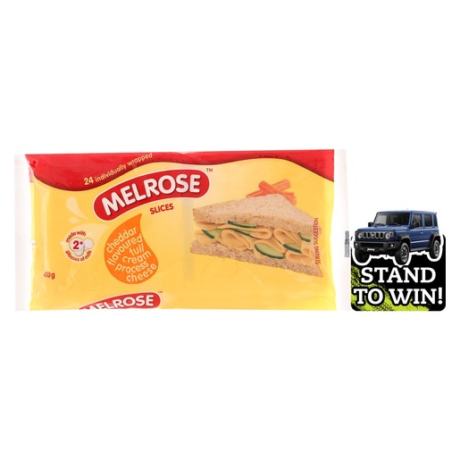 Melrose Cheddar Cheese Slices 400g | Smart Price Specials | PnP Home