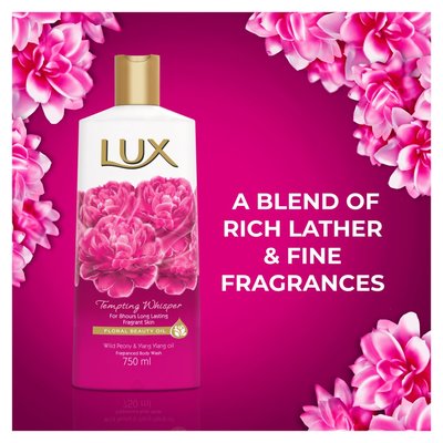Lux Tempting Whisper Body Wash 750ml | PnP