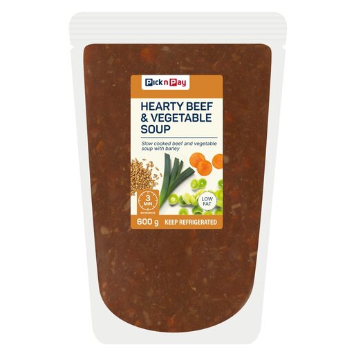 PnP Hearty Beef & Vegetable Soup 600g | PnP