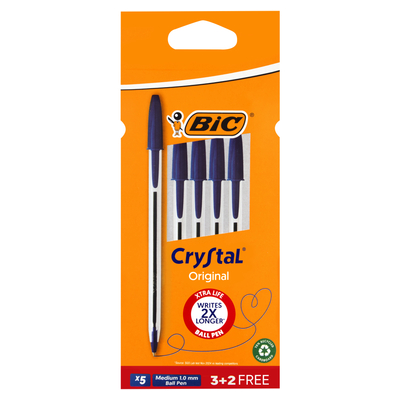 BIC Blue Clic Ballpoint Pen 2 Pack | PnP
