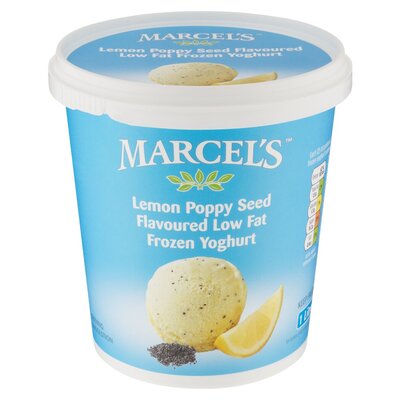 Marcel's Lemon Poppy Seed Frozen Yoghurt 1L | PnP