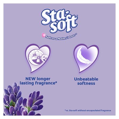 Sta-Soft Lavender Fabric Softener Refill Value Pack 3 x 500ml | Smart ...