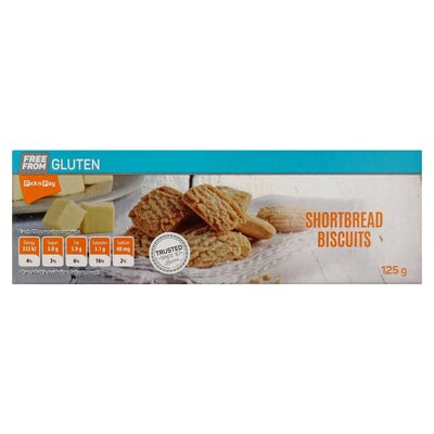 PnP Free From Gluten Shortbread Biscuits 125g | PnP
