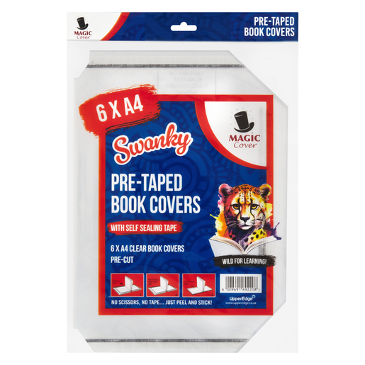 Magic Cover 6 Polythene A4 Swanky Book Covers | Smart Price Specials ...
