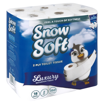 Snowsoft 2 Ply Toilet Paper 18s | Smart Price Specials | PnP Home