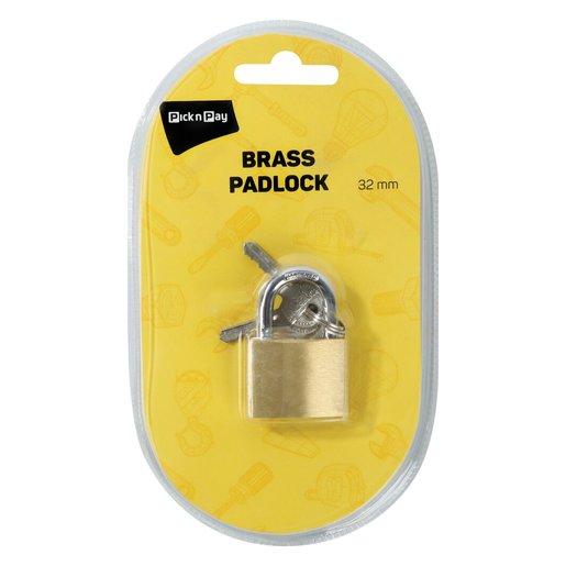 PnP Padlock Brass 32mm | PnP