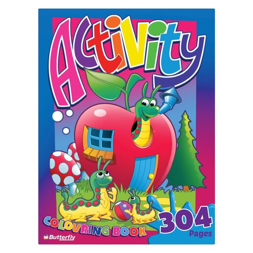 Butterfly Giant Activity Book 304 Page | PnP