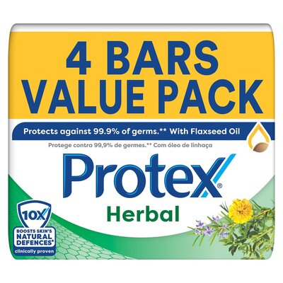 Protex Herbal Antigerm Soap 150g 4 Pack | PnP