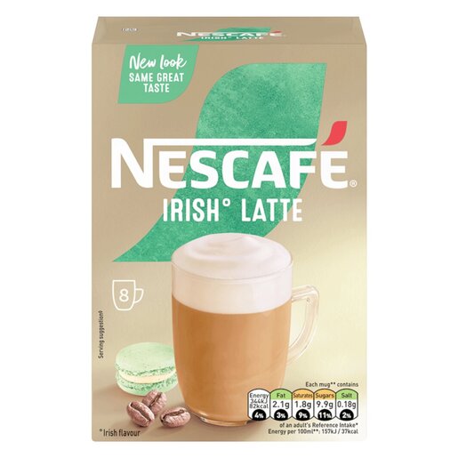 NESCAFE SACHETS GOLD IRISH LATTE 8X22GR | PnP