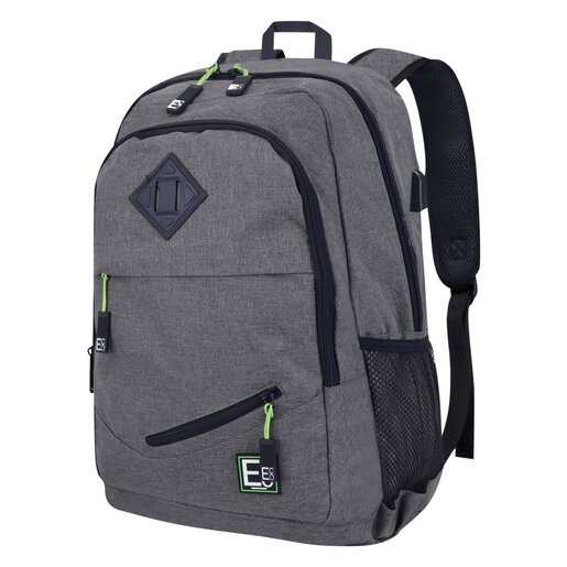 Eco Trendy Tech Grey Backpack | PnP