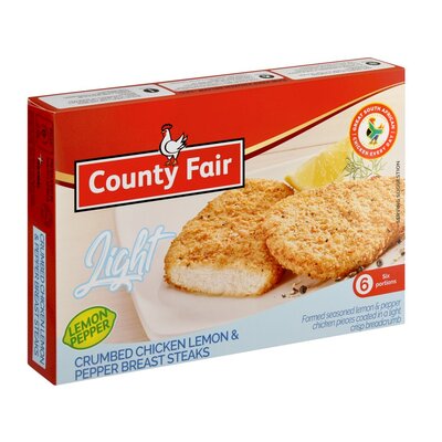 County Fair Lemon Pepper Breast Fillet 400g | PnP