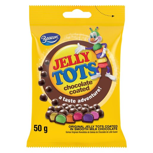 Jelly Tots Sweets Chocolate Coated 50g | PnP