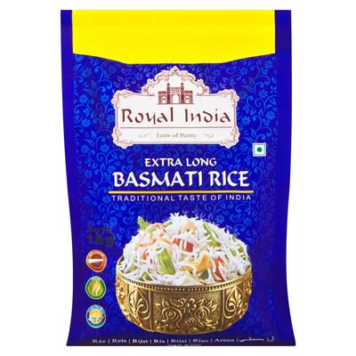 Royal India Extra Long Basmati Rice 1kg | PnP