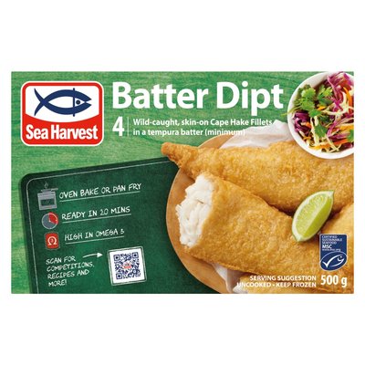 Sea Harvest Traditional Batter Dip Hake 500g | PnP