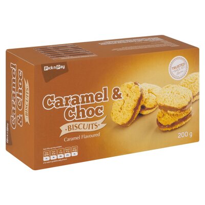PnP Caramel & Choc Biscuits 200g | Smart Price Specials | PnP Home